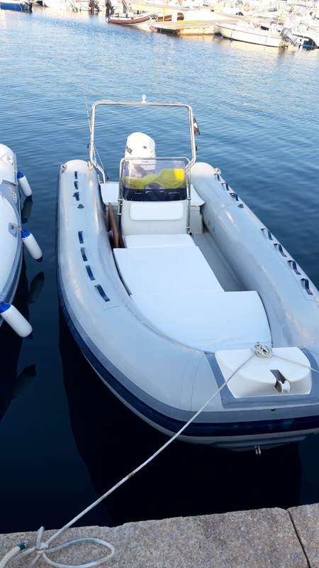 Gommone usato SELVA 5.90 con Evinrude 115CV 2 tempi - Sassari