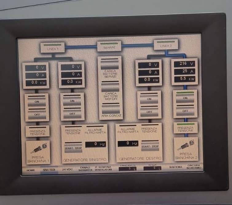 Computer PC touch screen ADVANTECH TPC 1261H A1E - Napoli