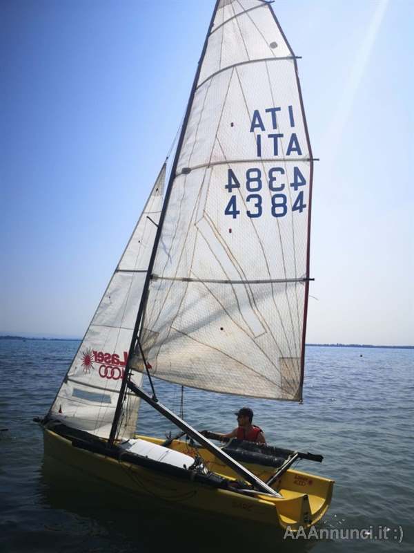 Barca a vela deriva skiff laser 4000 - Brescia | AAAnnunci.it