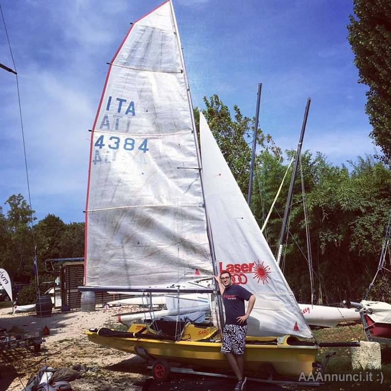 Barca a vela deriva skiff laser 4000 - Brescia | AAAnnunci.it