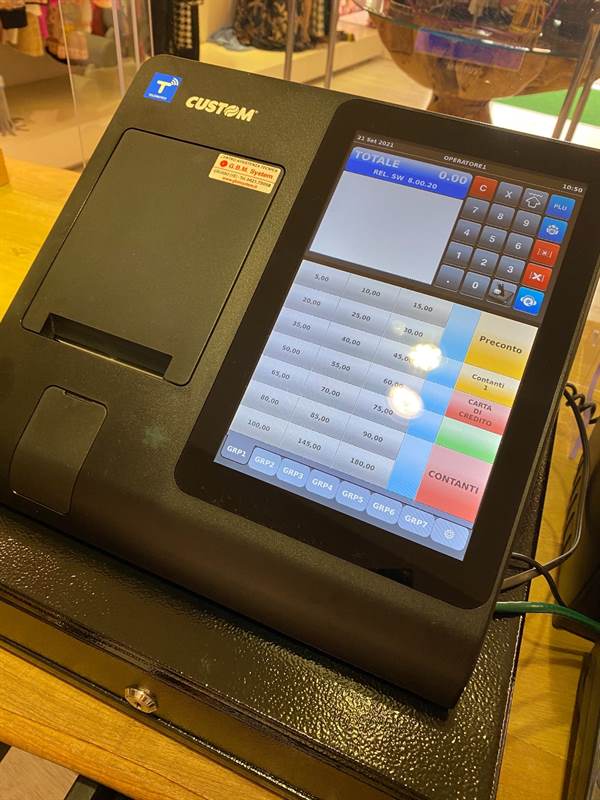 Registratori cassa Custom - in vendita a Venezia