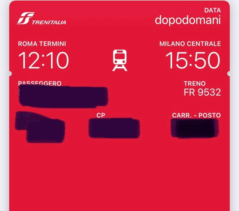 Frecciarossa Roma-Milano - Biglietti treni a Isernia