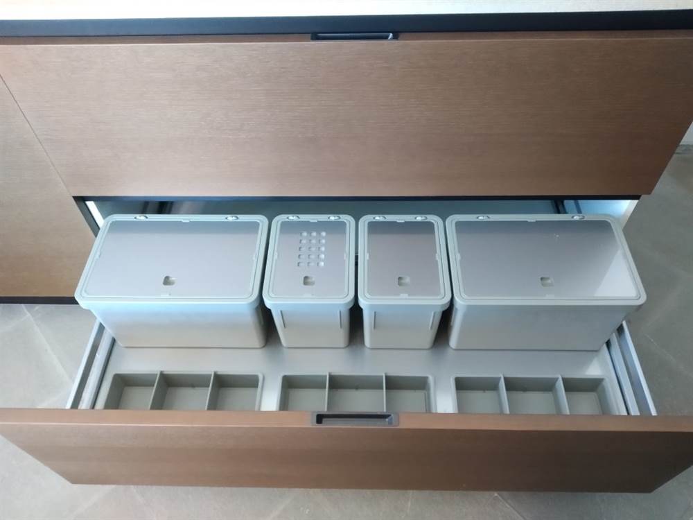 Cucina lineare Zampieri - Sconto 50% esposizione, colore bianco - Venezia