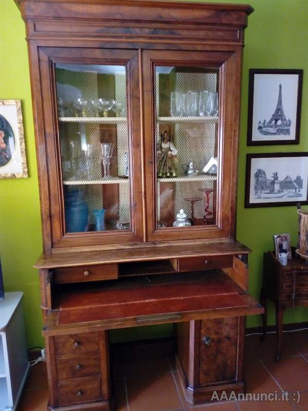 Scrittoio - Libreria, ottime condizioni - Mobili Antichi a Parma