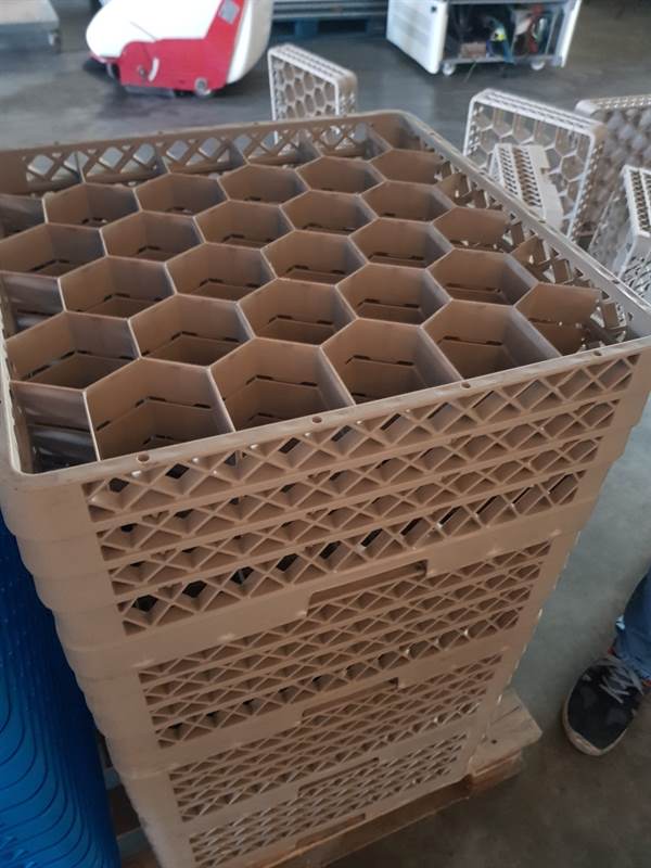 Cestelli per lavastoviglie professionali usati, color blu - Verona